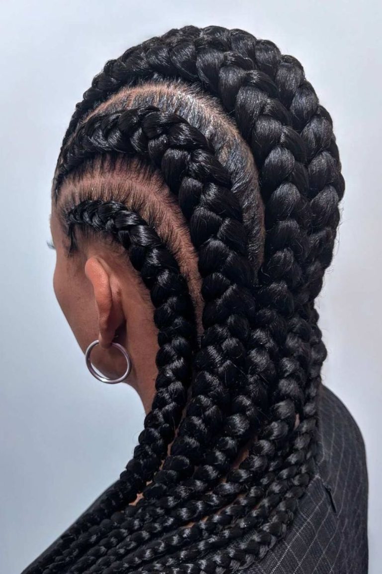 27 Best Big Cornrows Hairstyles - Stylish Hair Ideas
