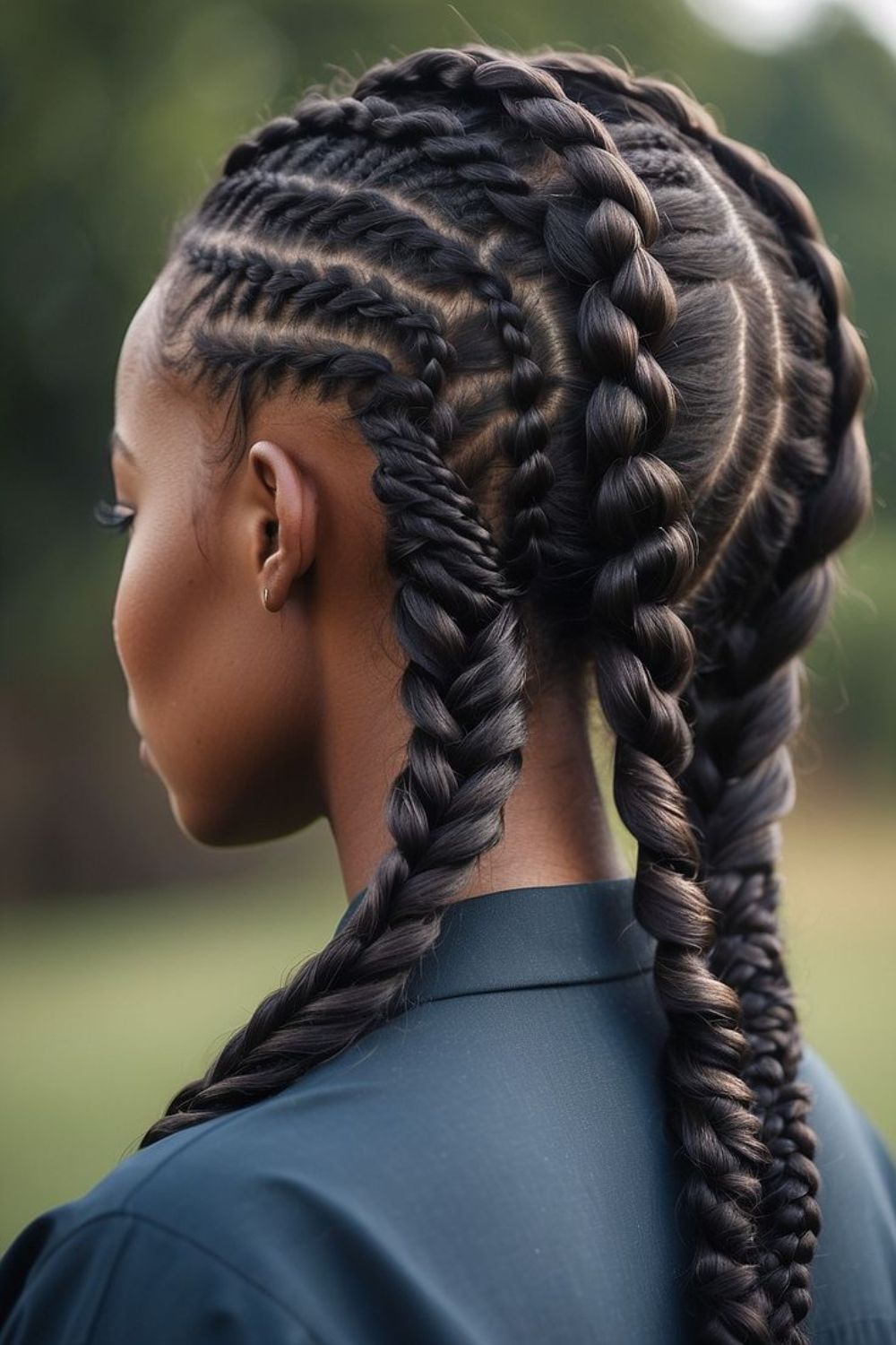 27 Best Big Cornrows Hairstyles - Stylish Hair Ideas