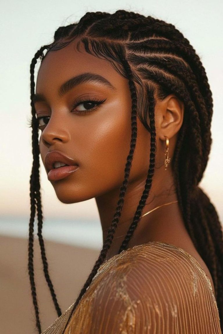27 Best Big Cornrows Hairstyles - Stylish Hair Ideas