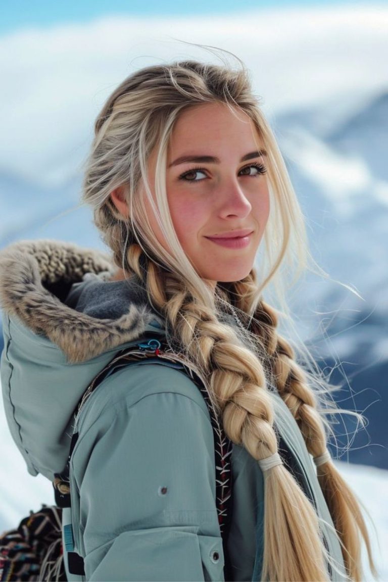 27 Best Skiing Hairstyles - Stylish Hair Ideas
