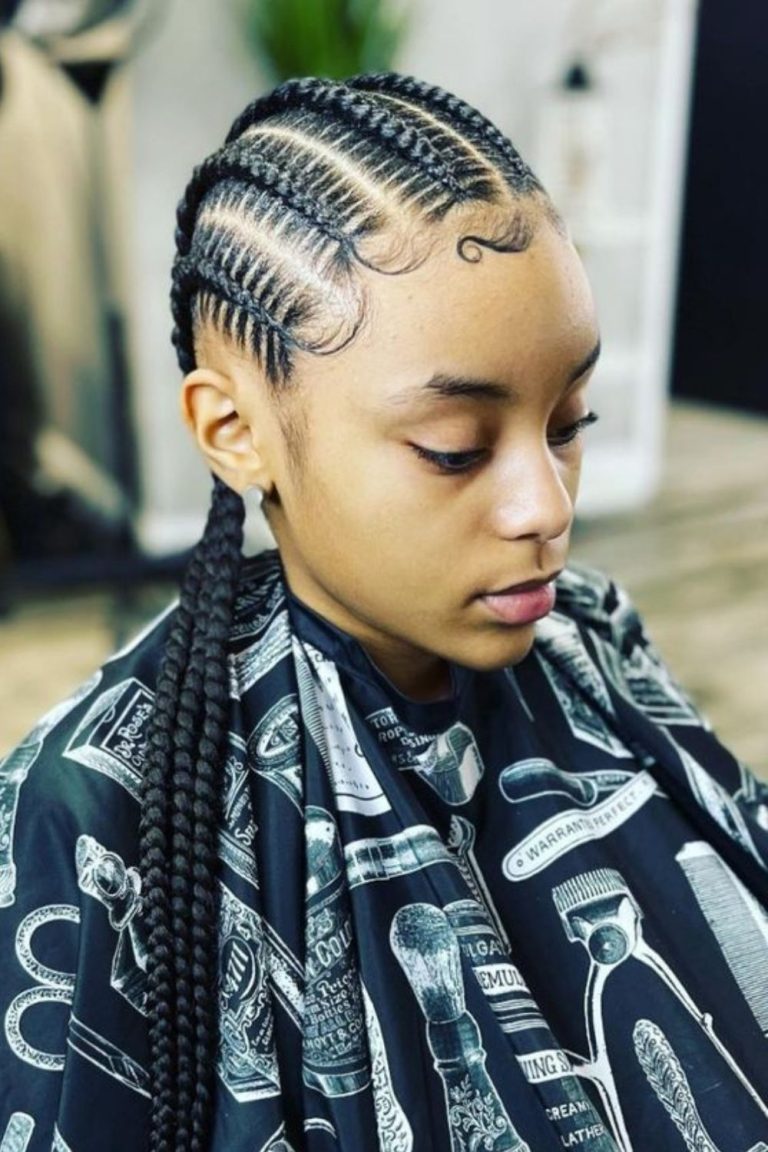 28 Trendy Kids Cornrow Hairstyles - Stylish Hair Ideas