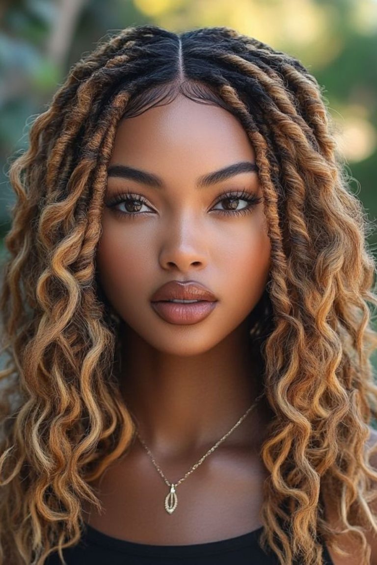28 Great Female Loc Styles - Stylish Hair Ideas