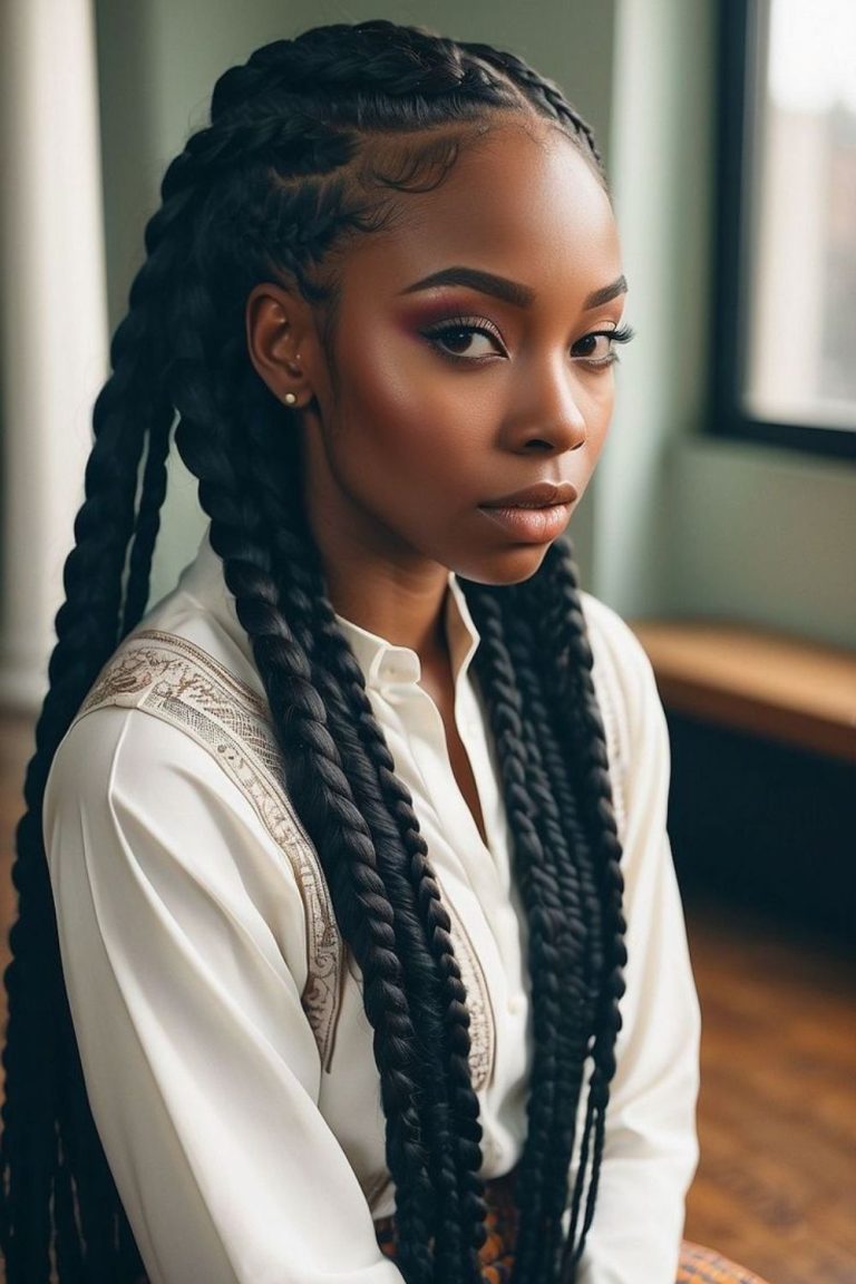 27 Best Big Cornrows Hairstyles - Stylish Hair Ideas