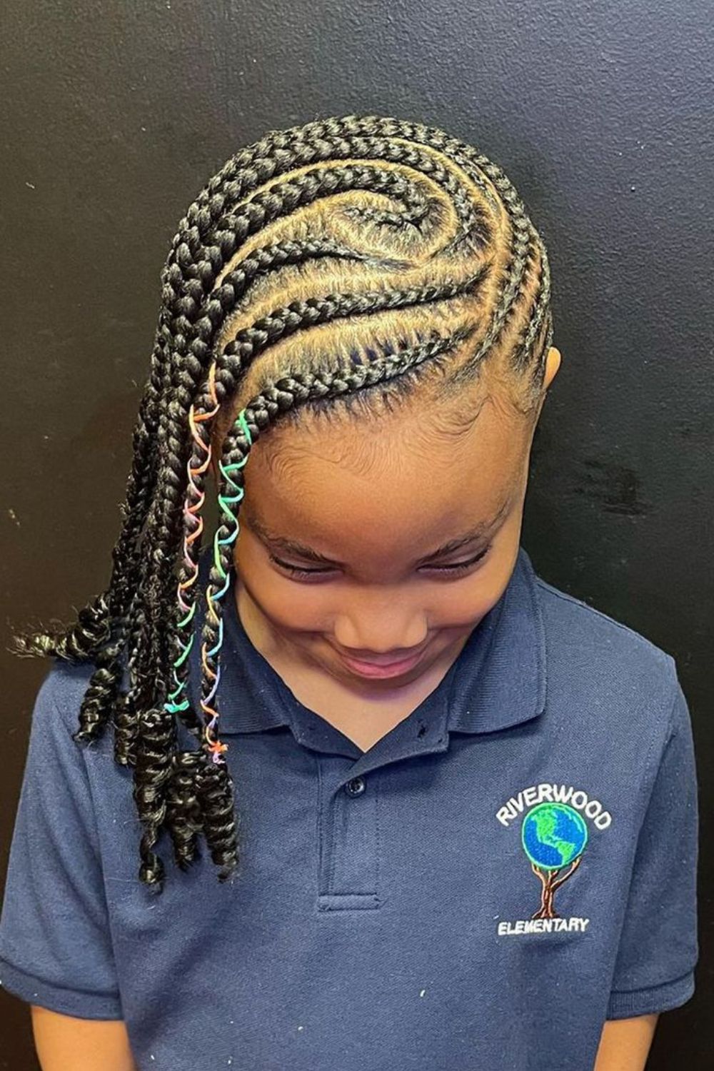 28 Trendy Kids Cornrow Hairstyles - Stylish Hair Ideas