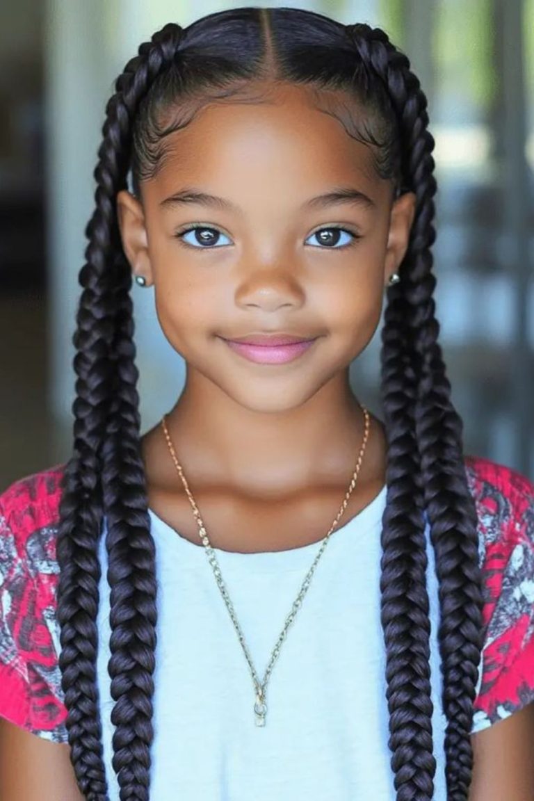 28 Trendy Kids Cornrow Hairstyles - Stylish Hair Ideas