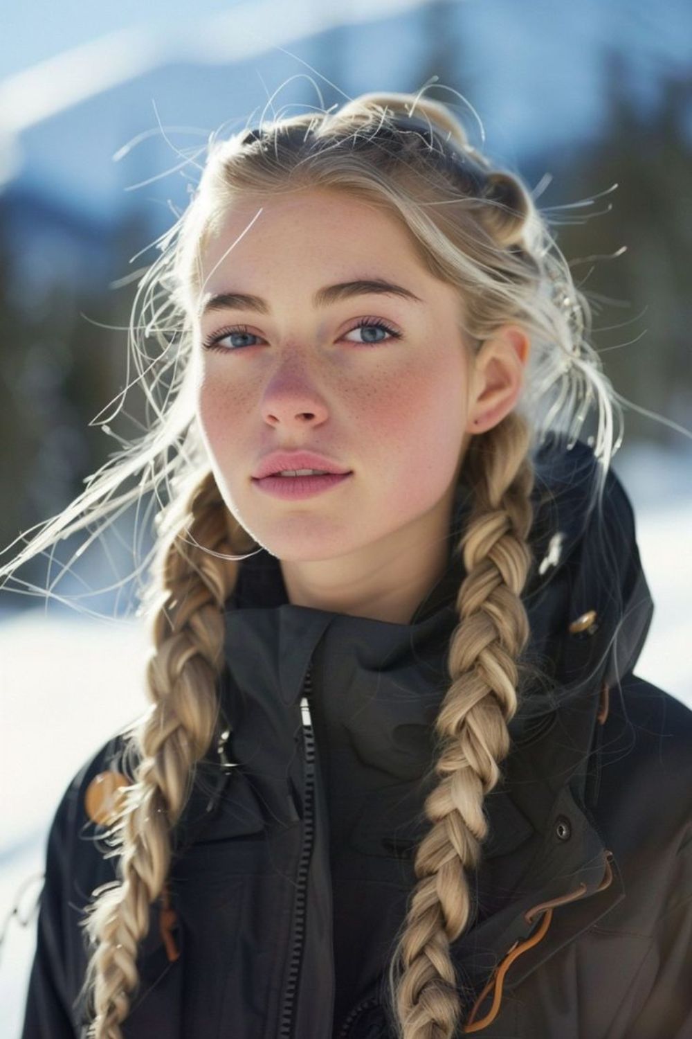 27 Best Skiing Hairstyles - Stylish Hair Ideas