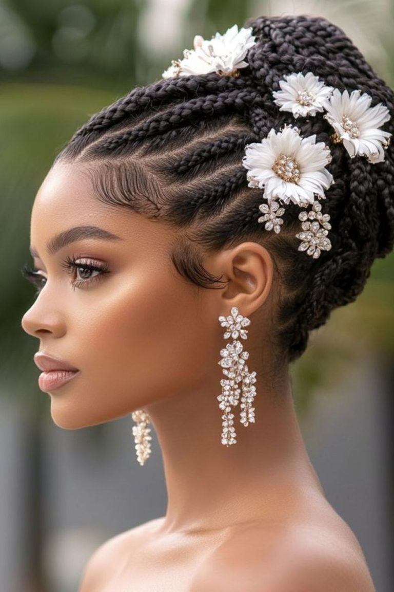 28 Stunning Bridal Locs Hairstyles - Stylish Hair Ideas