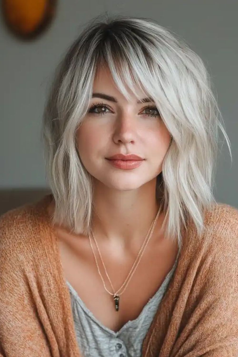 27 Best Lob Haircut with Bangs - Stylish Hair Ideas