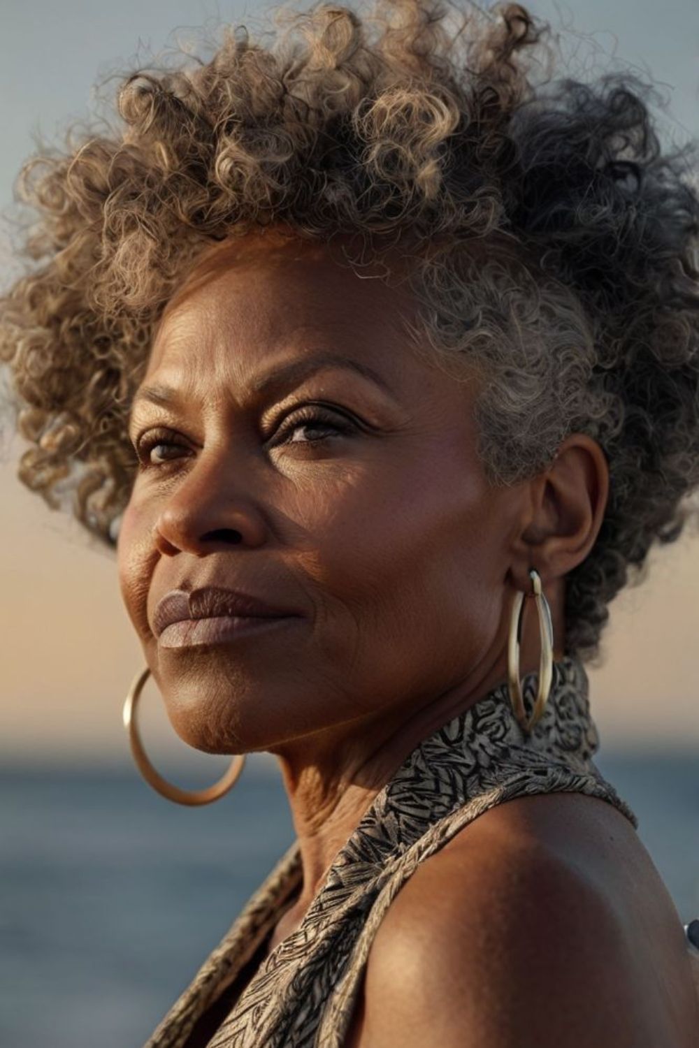 28 Best Natural Gray Hair Over 50 Black Women Ideas - Stylish Hair Ideas