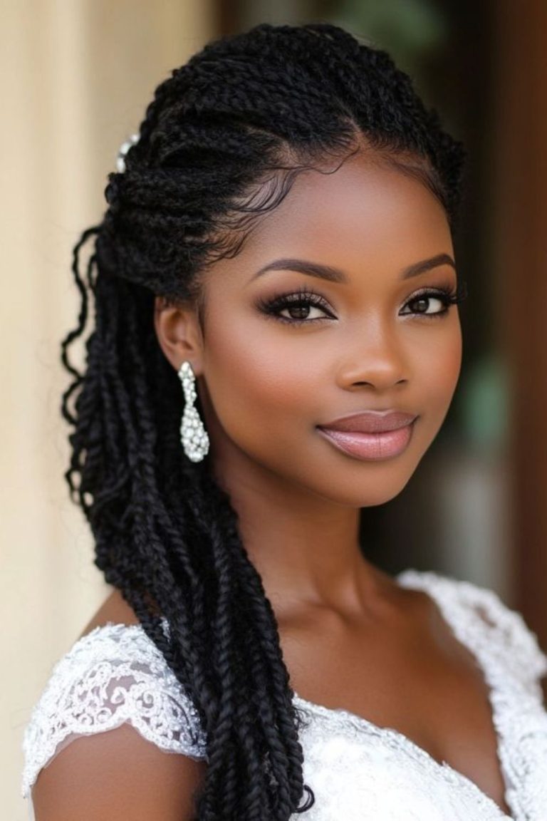 28 Stunning Bridal Locs Hairstyles - Stylish Hair Ideas