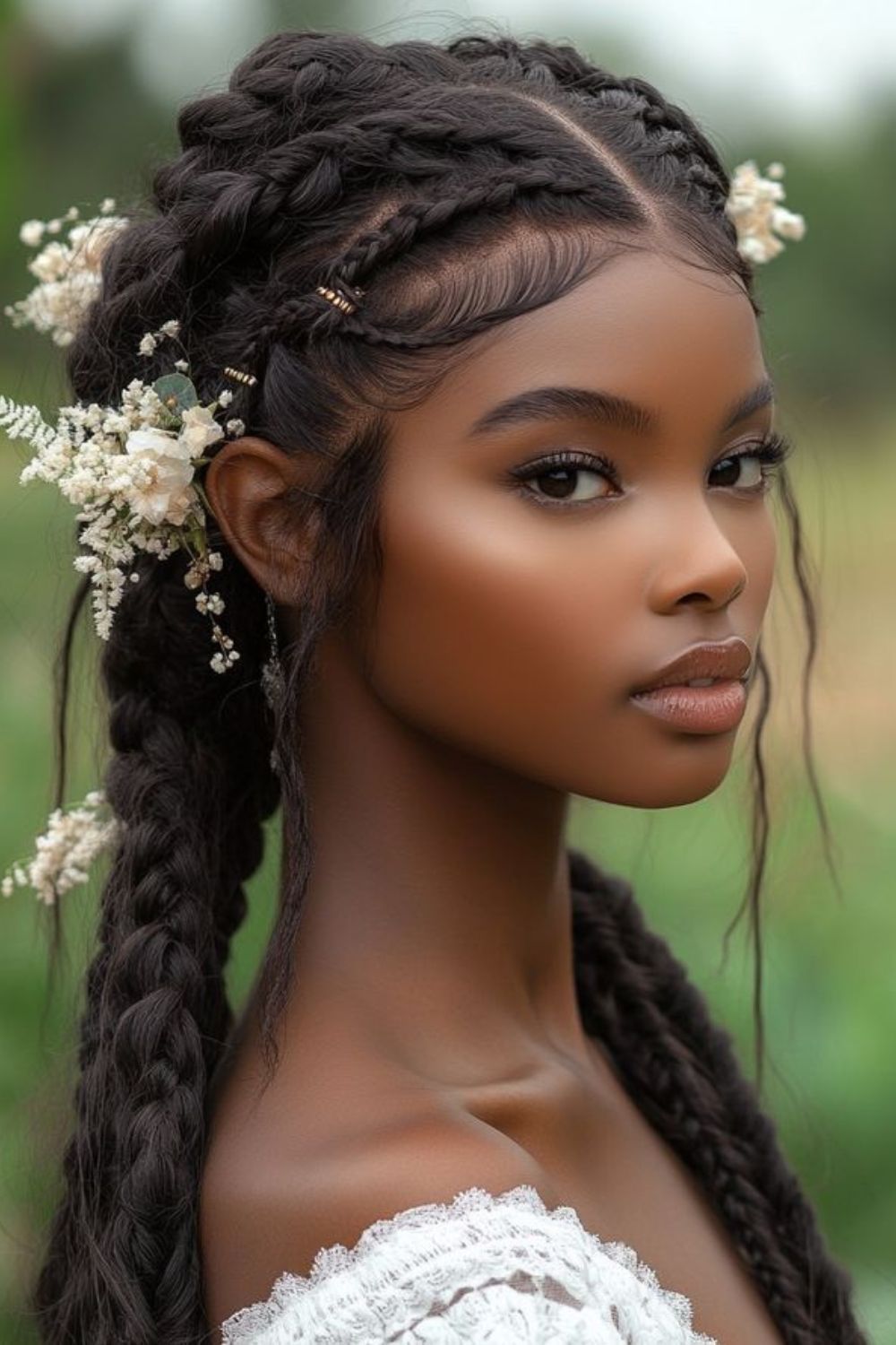 28 Stunning Bridal Locs Hairstyles - Stylish Hair Ideas