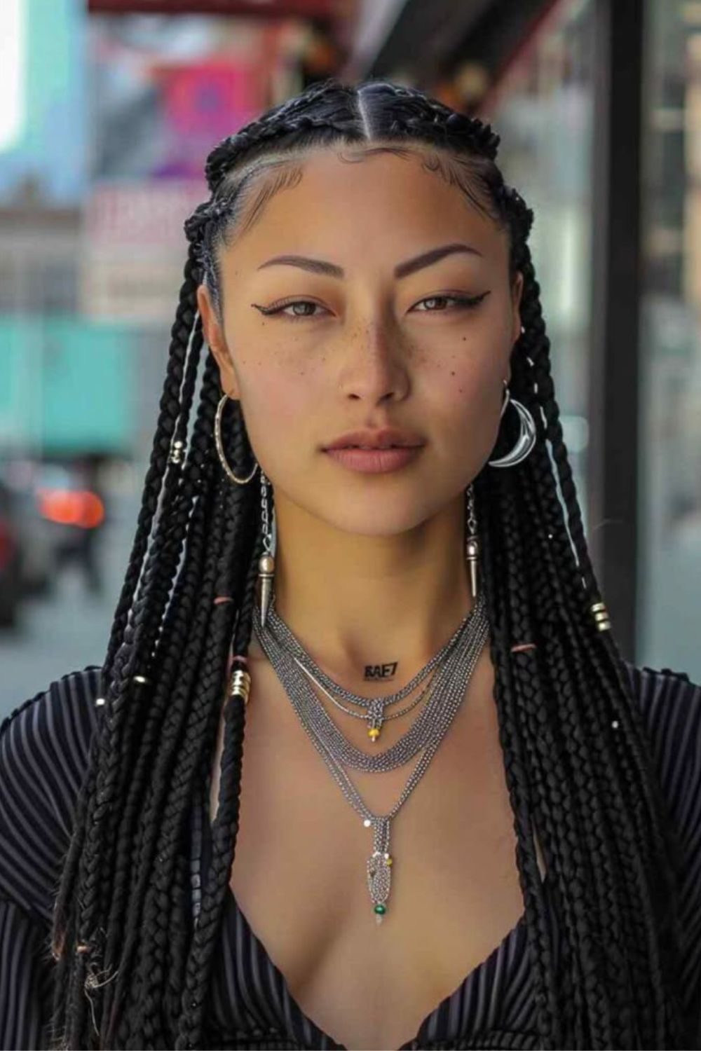 29 Gorgeous Micro Braids Hairstyles - Stylish Hair Ideas