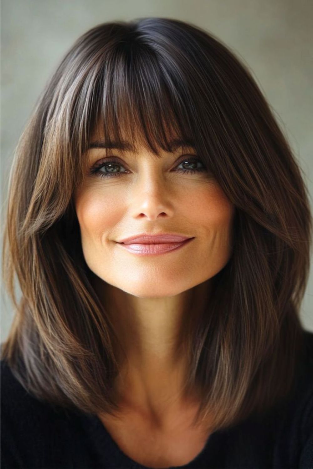 27 Best Lob Haircut with Bangs - Stylish Hair Ideas