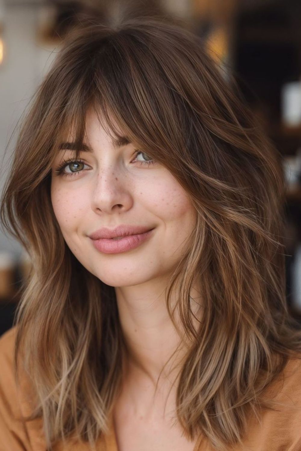 27 Best Lob Haircut with Bangs - Stylish Hair Ideas