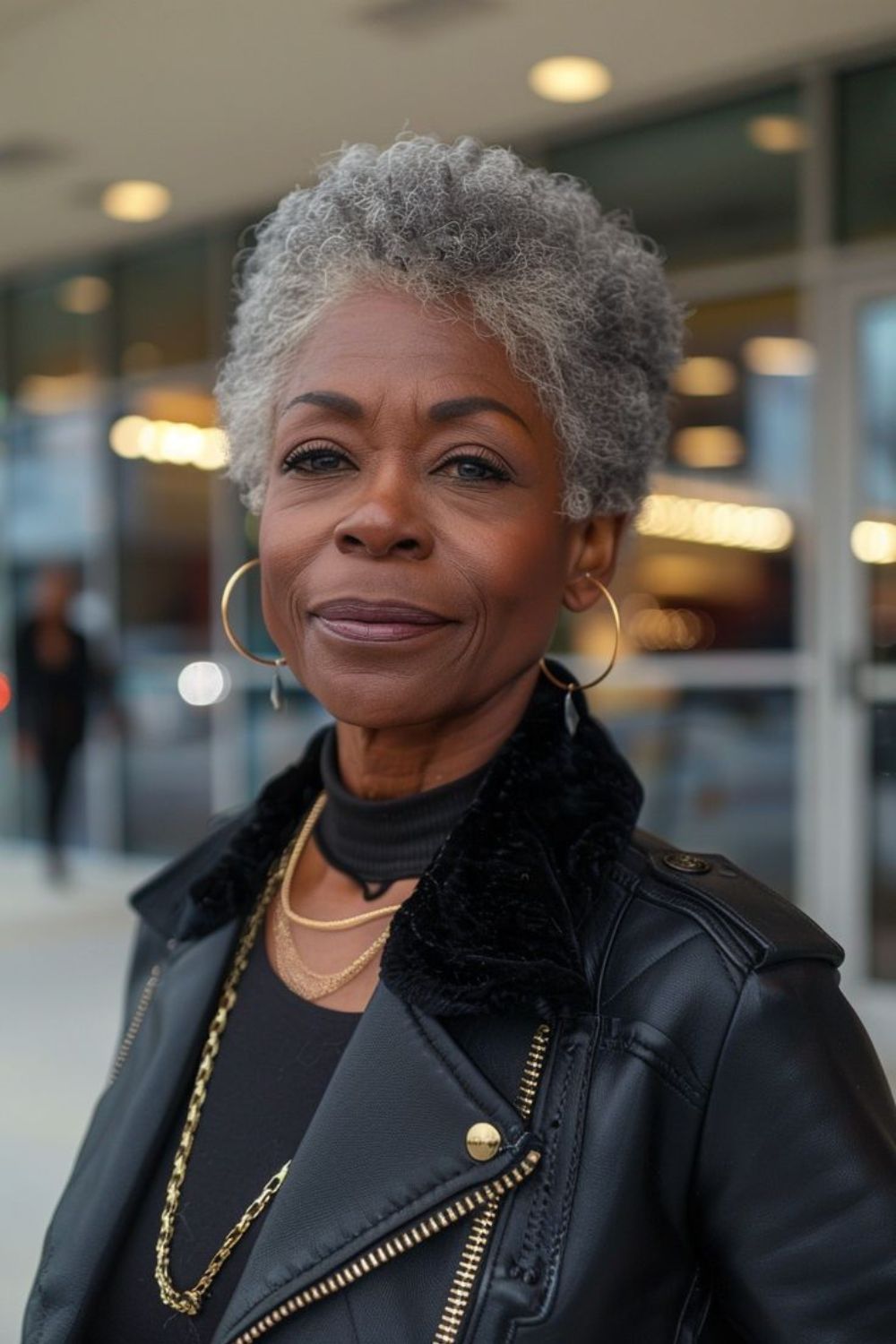 28 Best Natural Gray Hair Over 50 Black Women Ideas - Stylish Hair Ideas