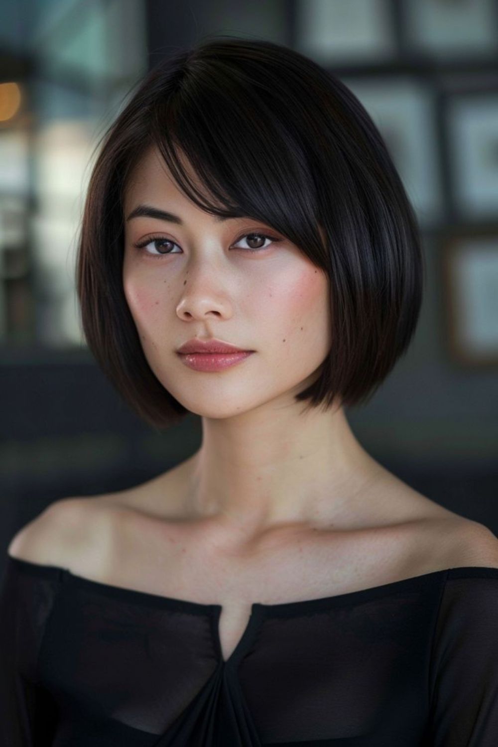 29 Gorgeous Bob Hairstyles with Bangs - Stylish Hair Ideas