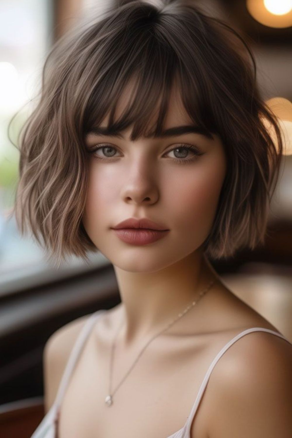 29 Gorgeous Bob Hairstyles with Bangs - Stylish Hair Ideas