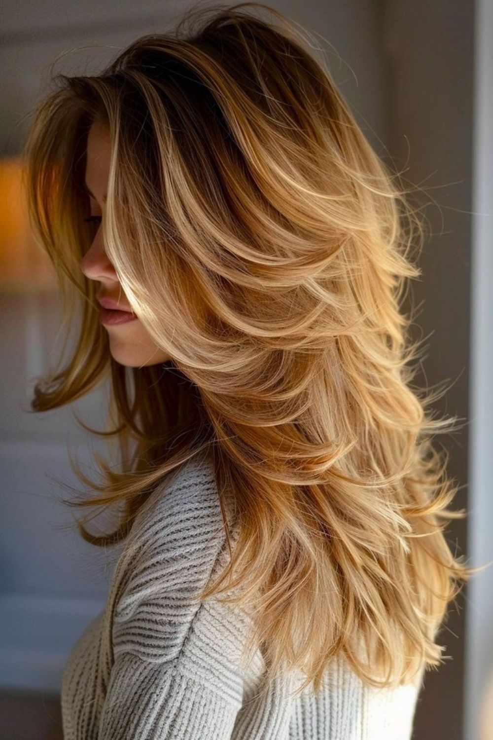 27 Long Layered Haircuts with Face Framing - Stylish Hair Ideas