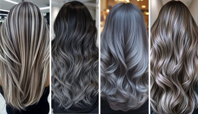 28 Gray Blending Hair Highlights Ash Blonde - Stylish Hair Ideas