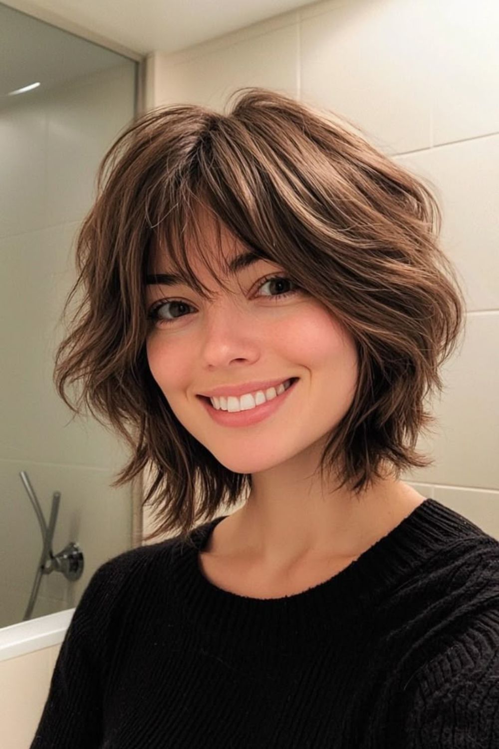 29 Gorgeous Bob Hairstyles with Bangs - Stylish Hair Ideas