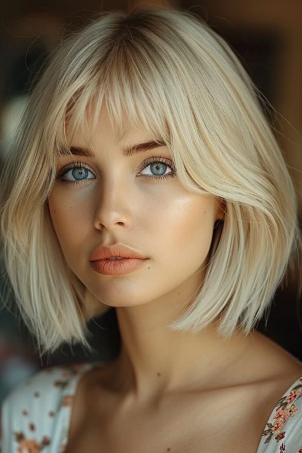 27 Blonde Bob with Fringe Hairstyles - Stylish Hair Ideas