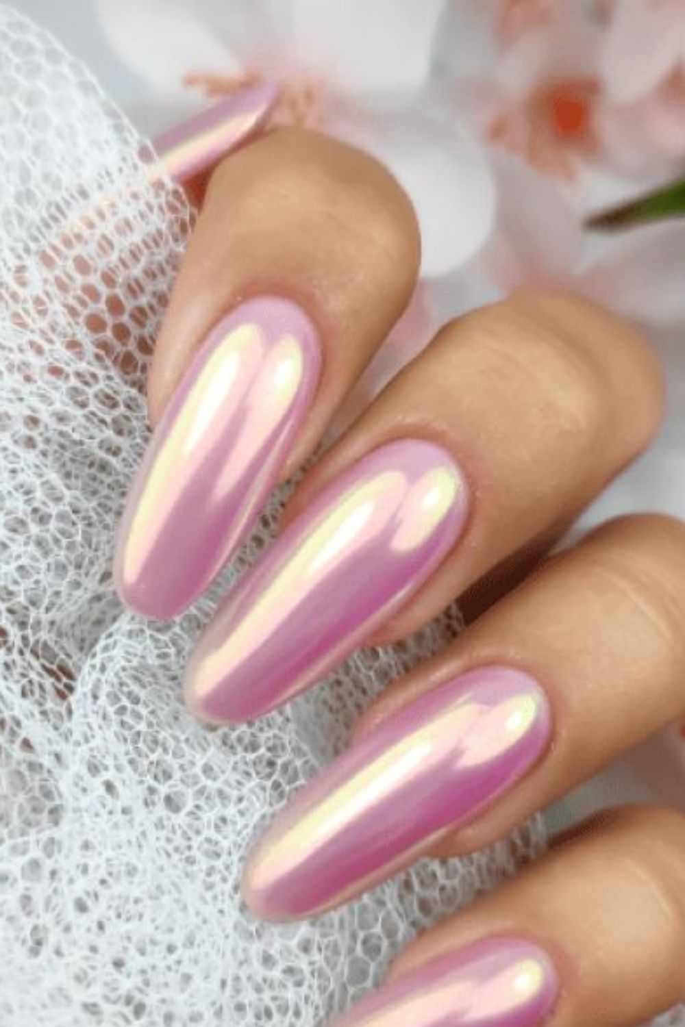 29 Creative Pink Chrome Nails Designs - Stylish Hair Ideas