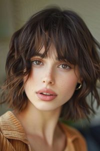 29 Gorgeous Bob Hairstyles with Bangs - Stylish Hair Ideas
