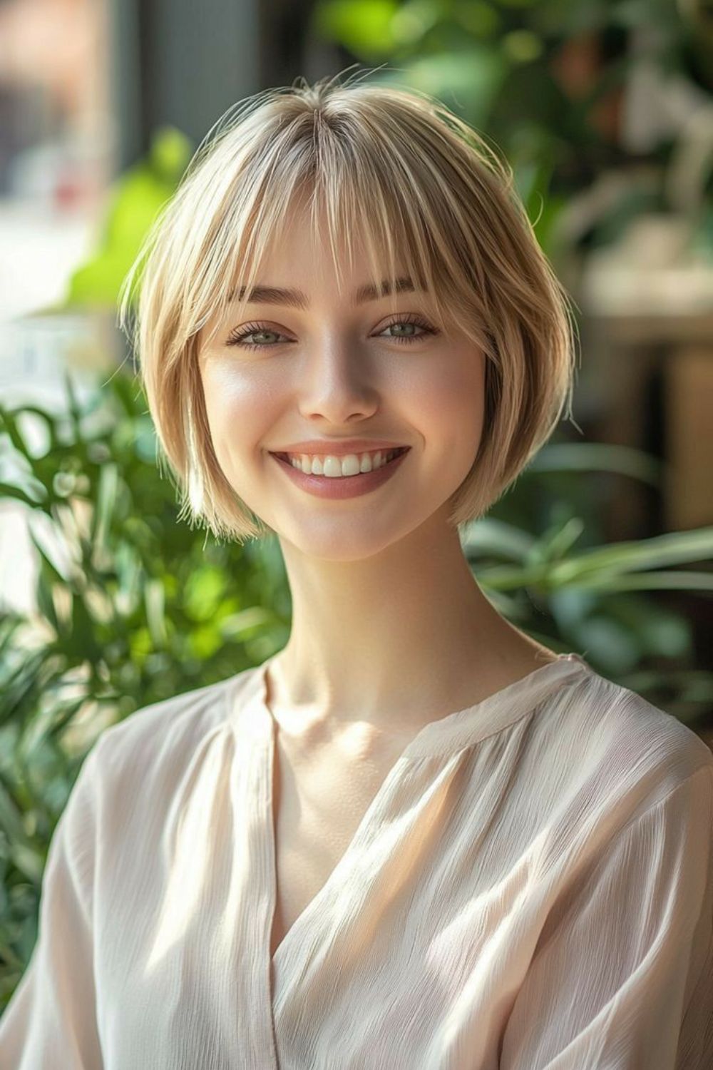 27 Blonde Bob with Fringe Hairstyles - Stylish Hair Ideas