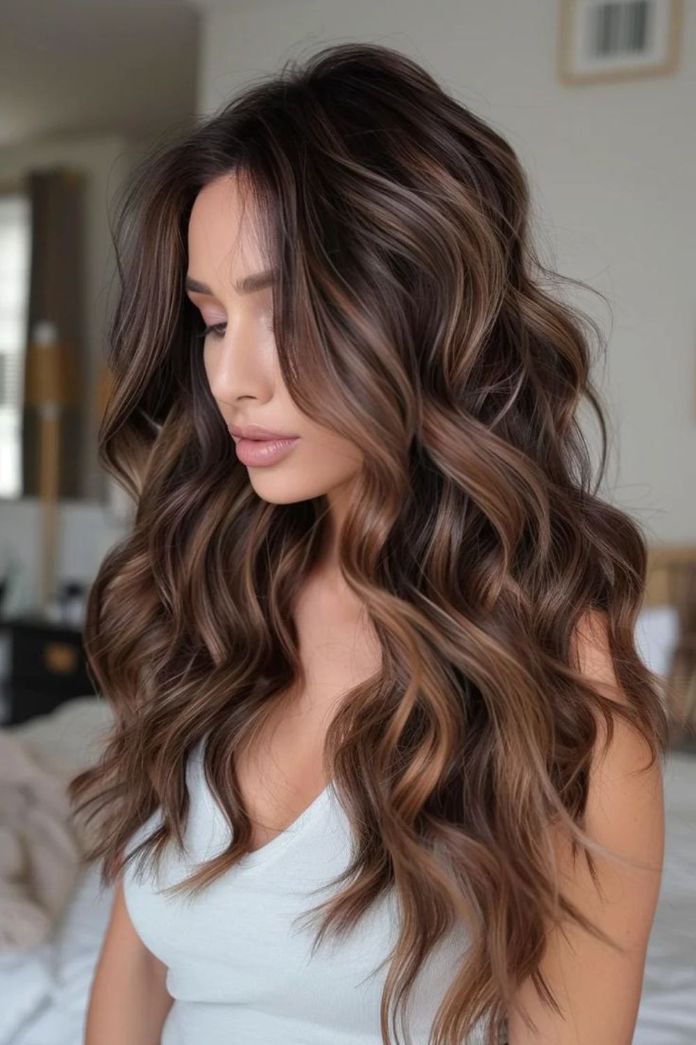 28 Prettiest Balayage Long Hair Brunettes - Stylish Hair Ideas