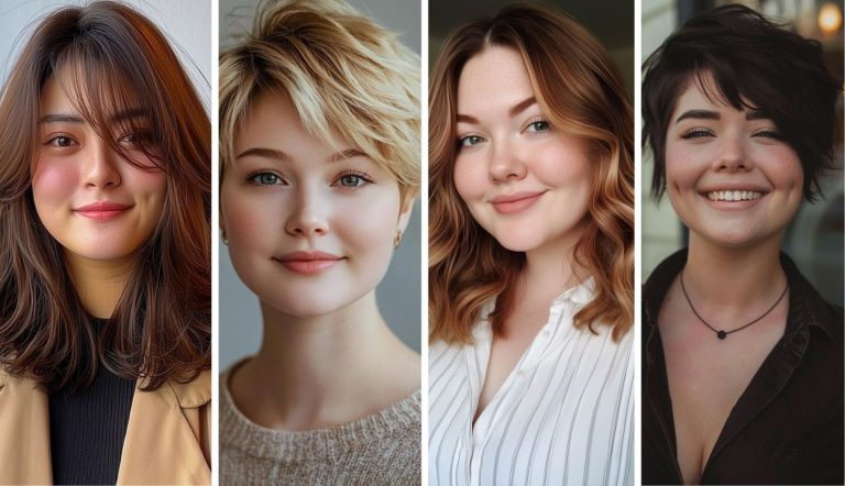 32 Beautiful Cuts for Round Faces - Stylish Hair Ideas