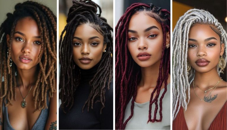 28 Gorgeous Shoulder Length Locs Hairstyles - Stylish Hair Ideas