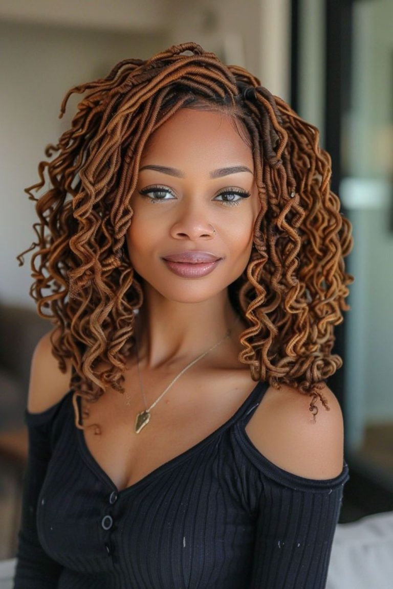 28 Gorgeous Shoulder Length Locs Hairstyles - Stylish Hair Ideas