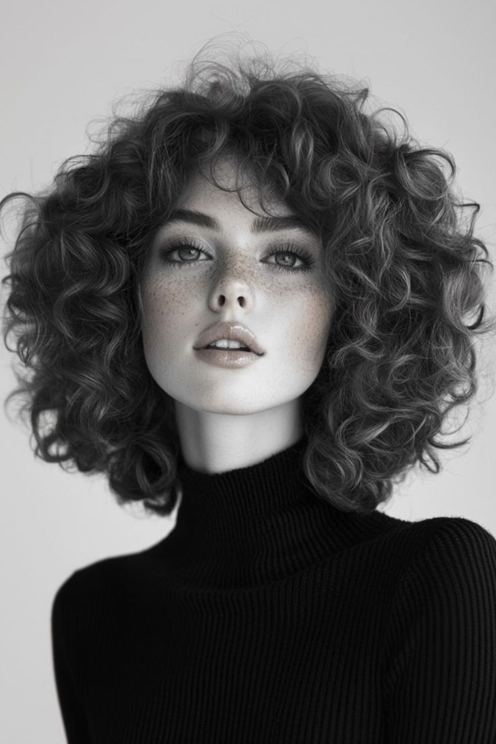 28 Beautiful Middle Part Curly Hair Ideas - Stylish Hair Ideas