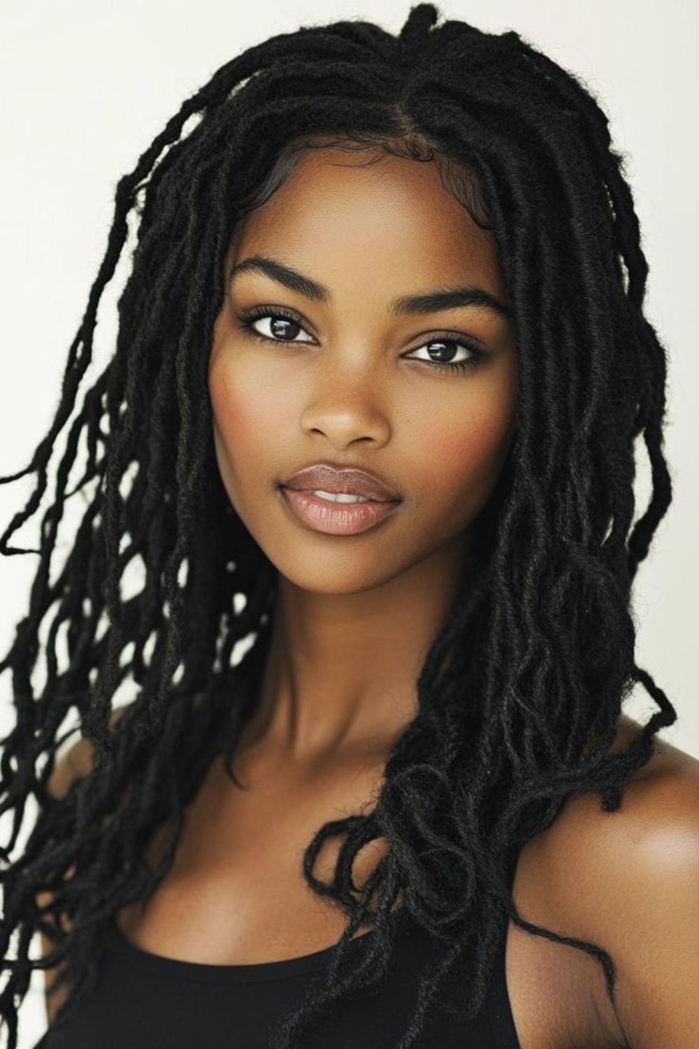 28 Gorgeous Shoulder Length Locs Hairstyles - Stylish Hair Ideas