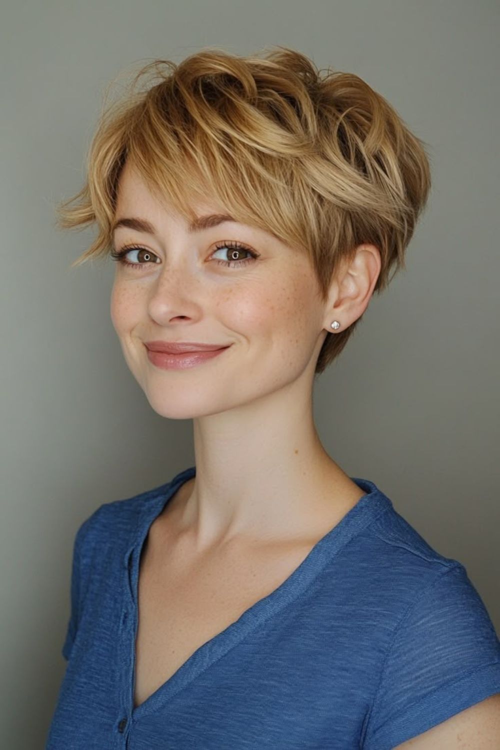 30 Stunning Honey Blonde Pixie Cut Ideas - Stylish Hair Ideas