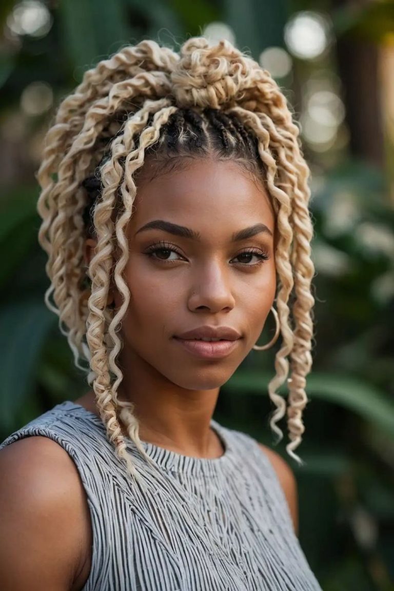 28 Gorgeous Shoulder Length Locs Hairstyles - Stylish Hair Ideas