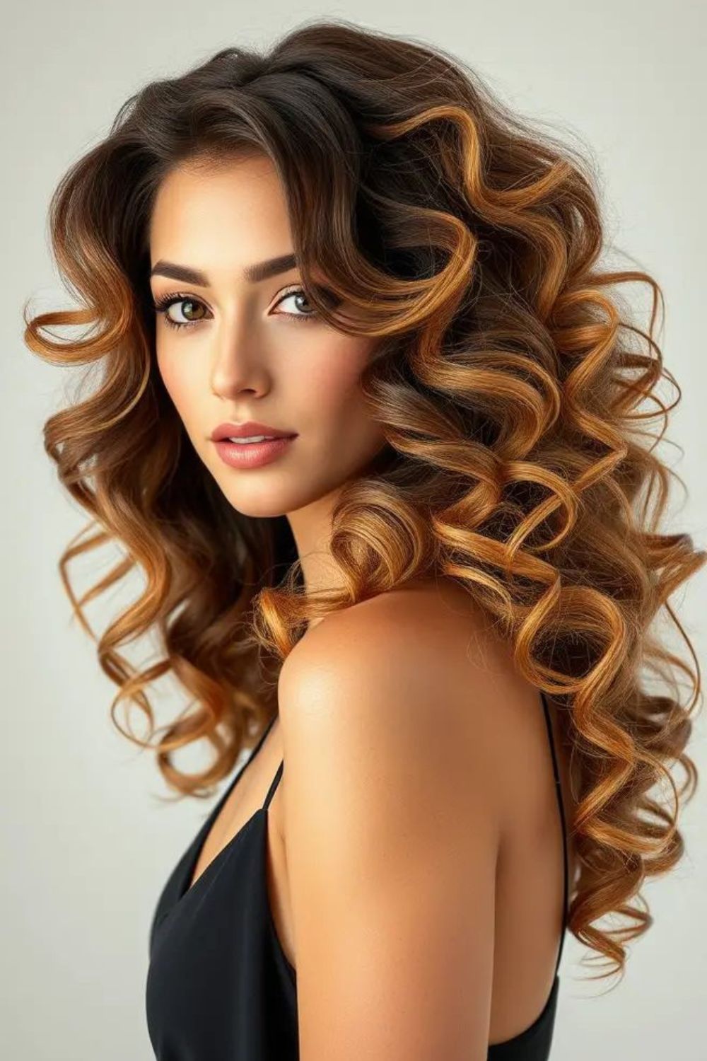 28 Beautiful Middle Part Curly Hair Ideas - Stylish Hair Ideas