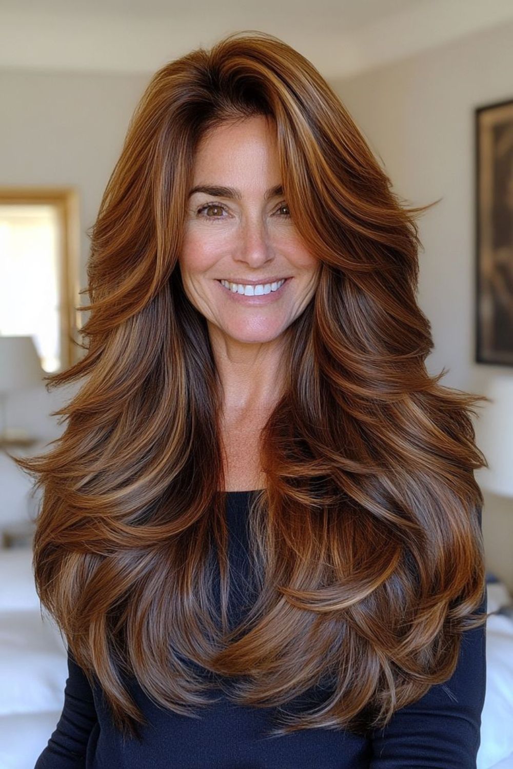 30 Perfect Butterfly Haircut Long Hair Ideas - Stylish Hair Ideas