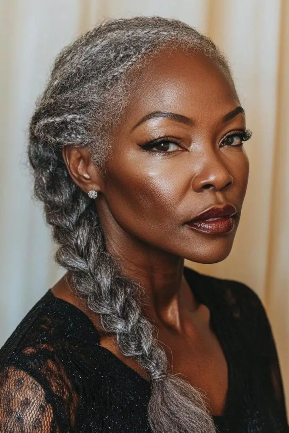 33 Stunning Braids for Older Black Women Over 50 - Stylish Hair Ideas