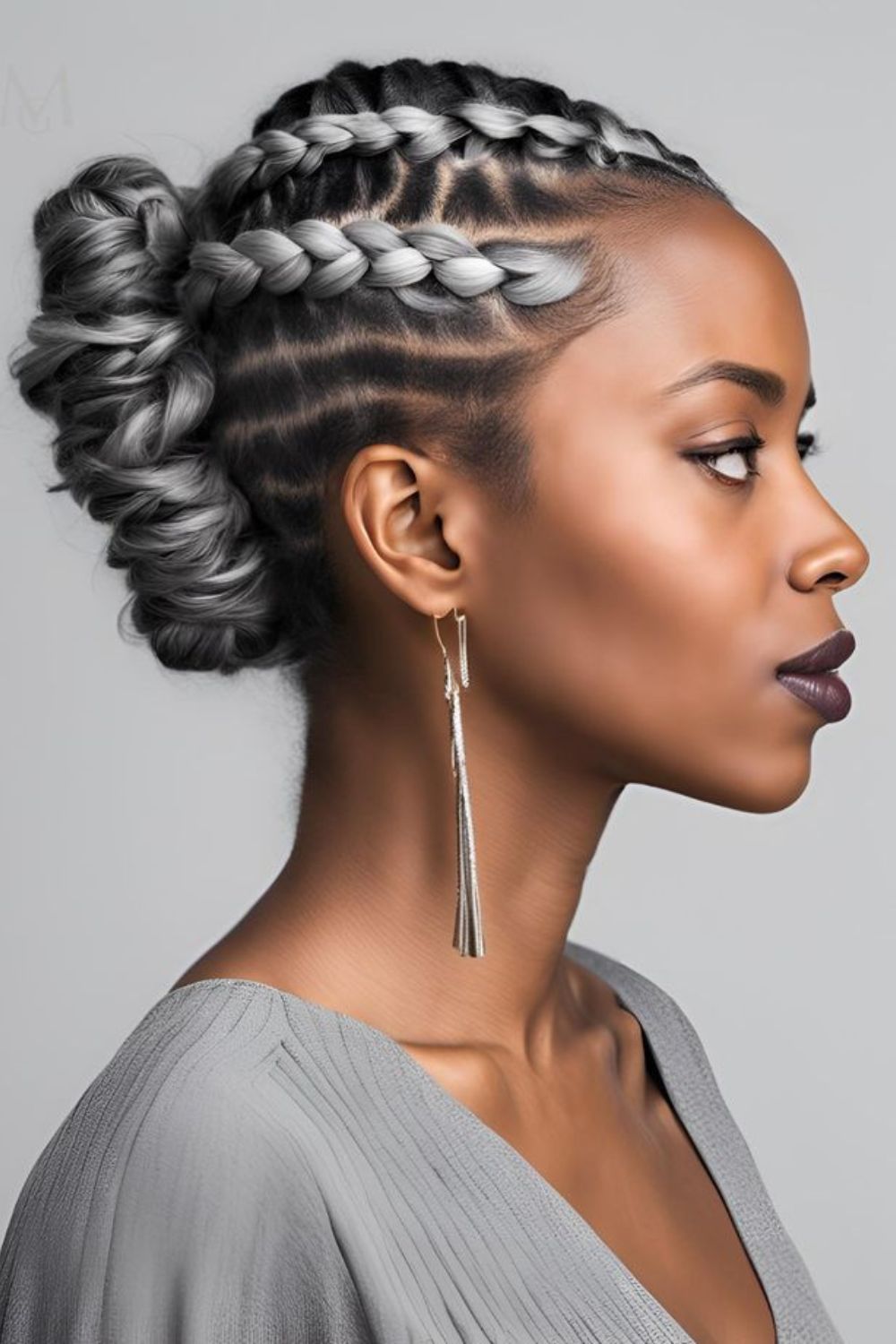 33 Stunning Braids for Older Black Women Over 50 - Stylish Hair Ideas