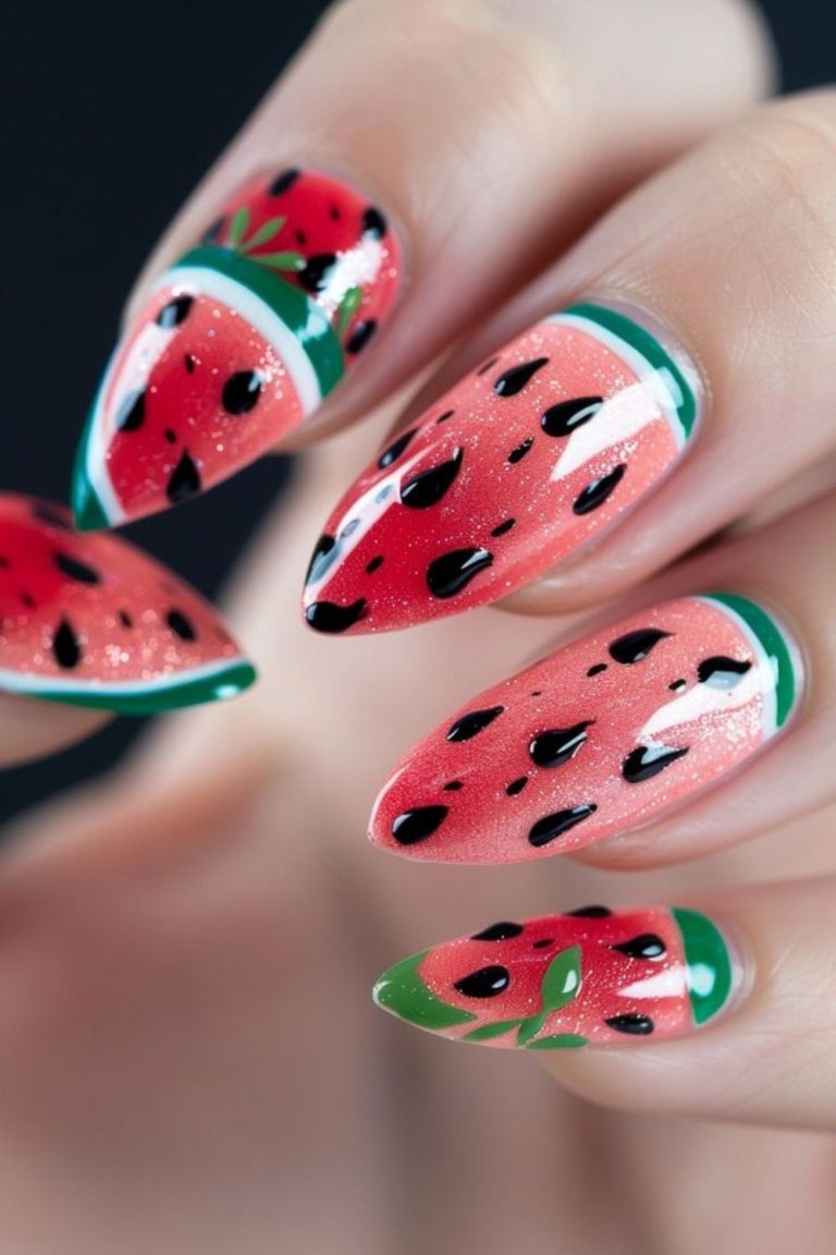 30 Beautiful Vacation Nails Summer - Stylish Hair Ideas