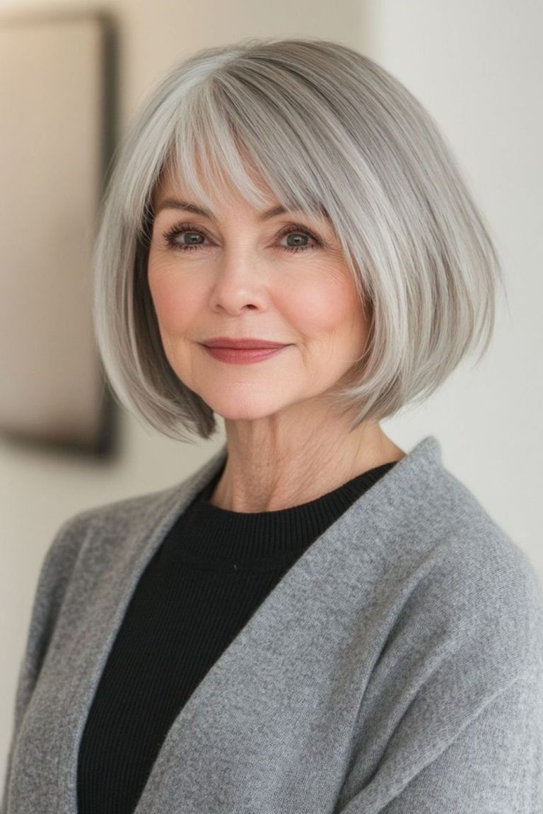30 Easy Haircuts for Older Women - Stylish Hair Ideas