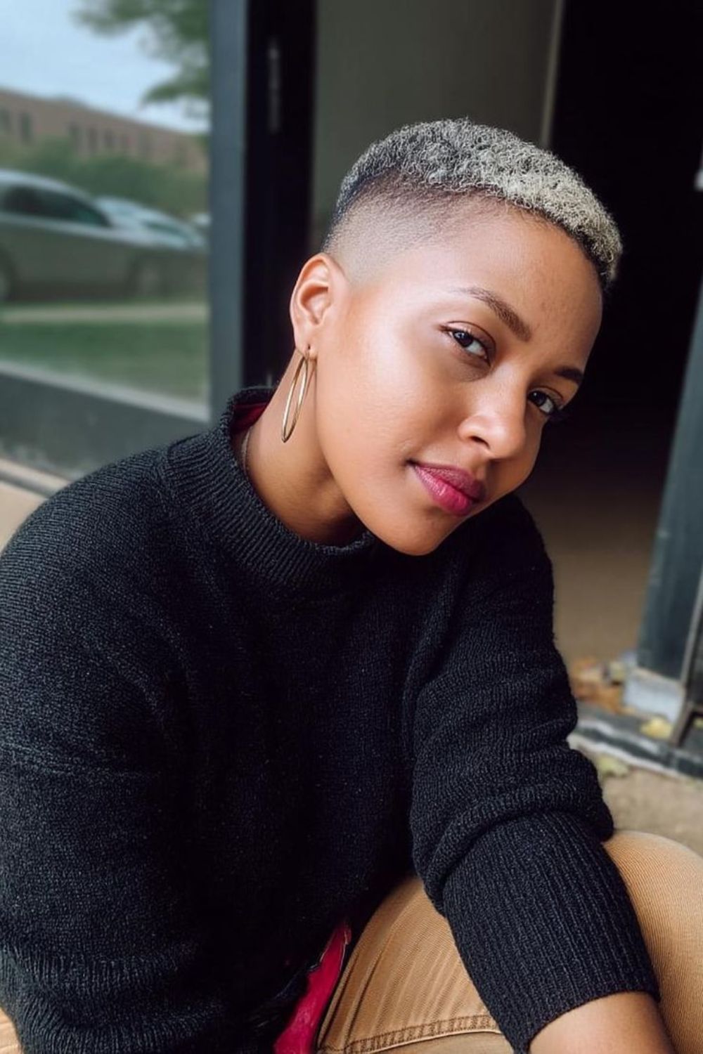 30 Best Bald Fade Women Black Short Hair Ideas - Stylish Hair Ideas