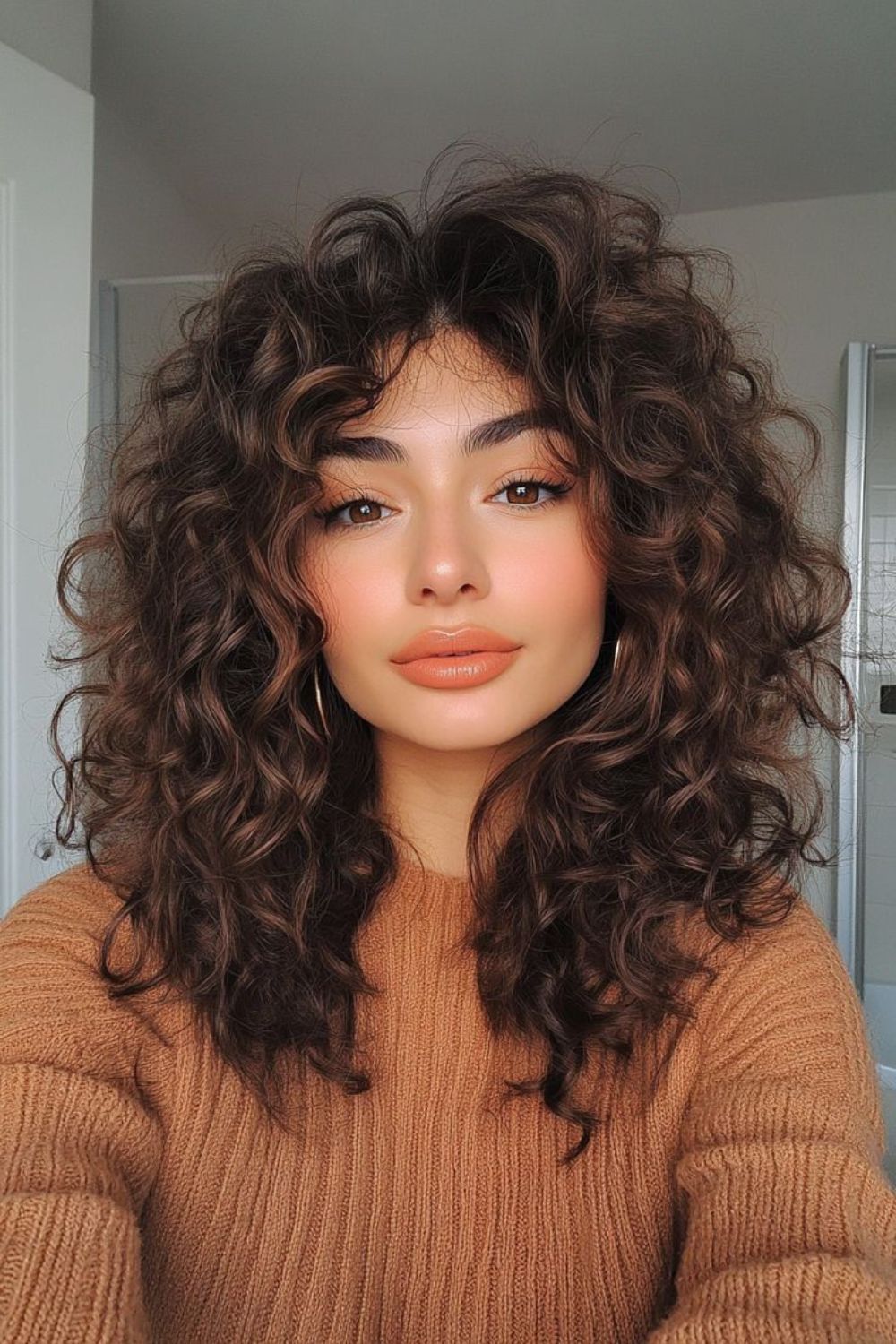 How to Style Curtain Bangs? - Stylish Hair Ideas