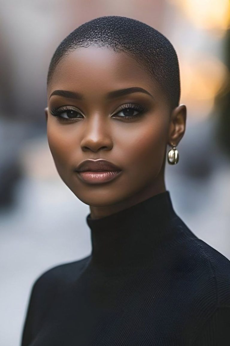 30 Best Bald Fade Women Black Short Hair Ideas - Stylish Hair Ideas