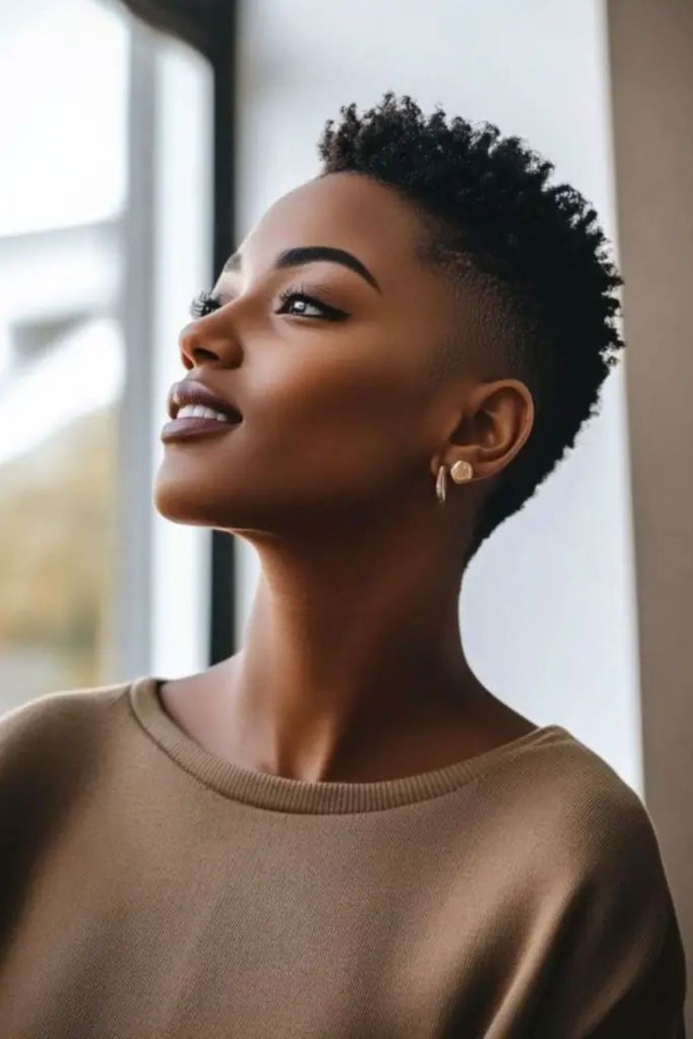 30 Best Bald Fade Women Black Short Hair Ideas - Stylish Hair Ideas