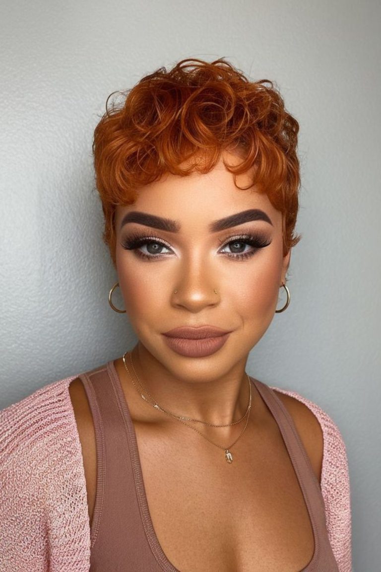 33 Stunning Ginger Pixie Haircut Black Women Ideas - Stylish Hair Ideas