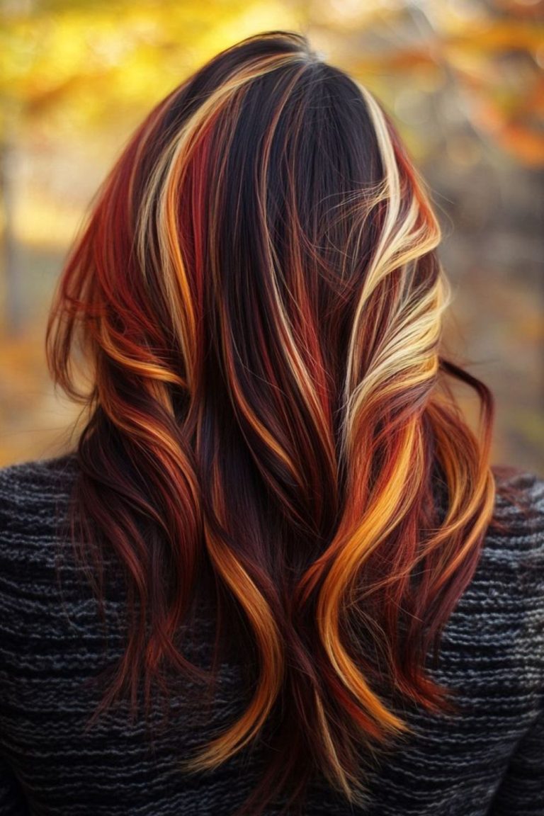 33 Stunning Hidden Calico Hair Ideas - Stylish Hair Ideas