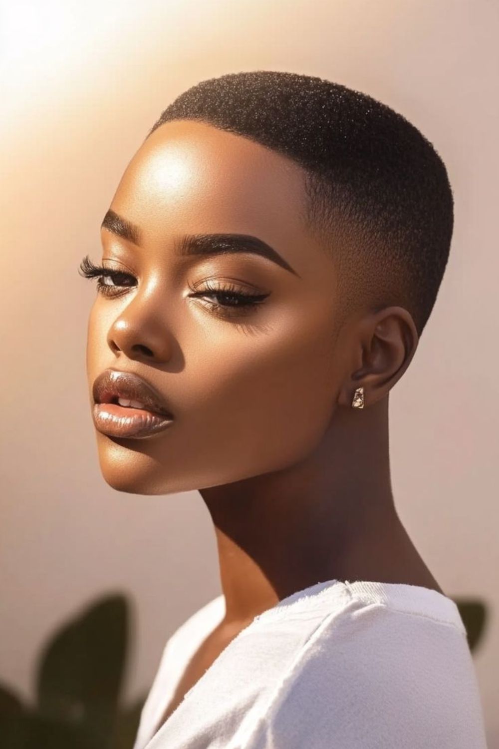 30 Best Bald Fade Women Black Short Hair Ideas - Stylish Hair Ideas