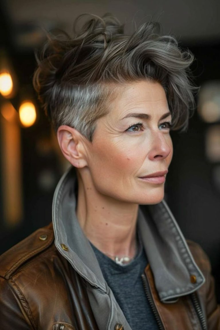 30 Gorgeous Undercut Pixie Edgy Over 50 - Stylish Hair Ideas